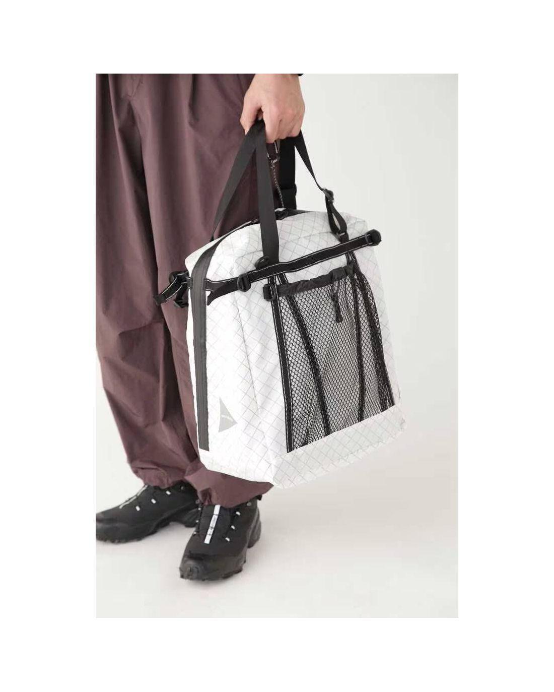 SAC ECOPAK 30L 3 WAY TOTE BAG OFF WHITE - And Wander | Chez Maman Rouen